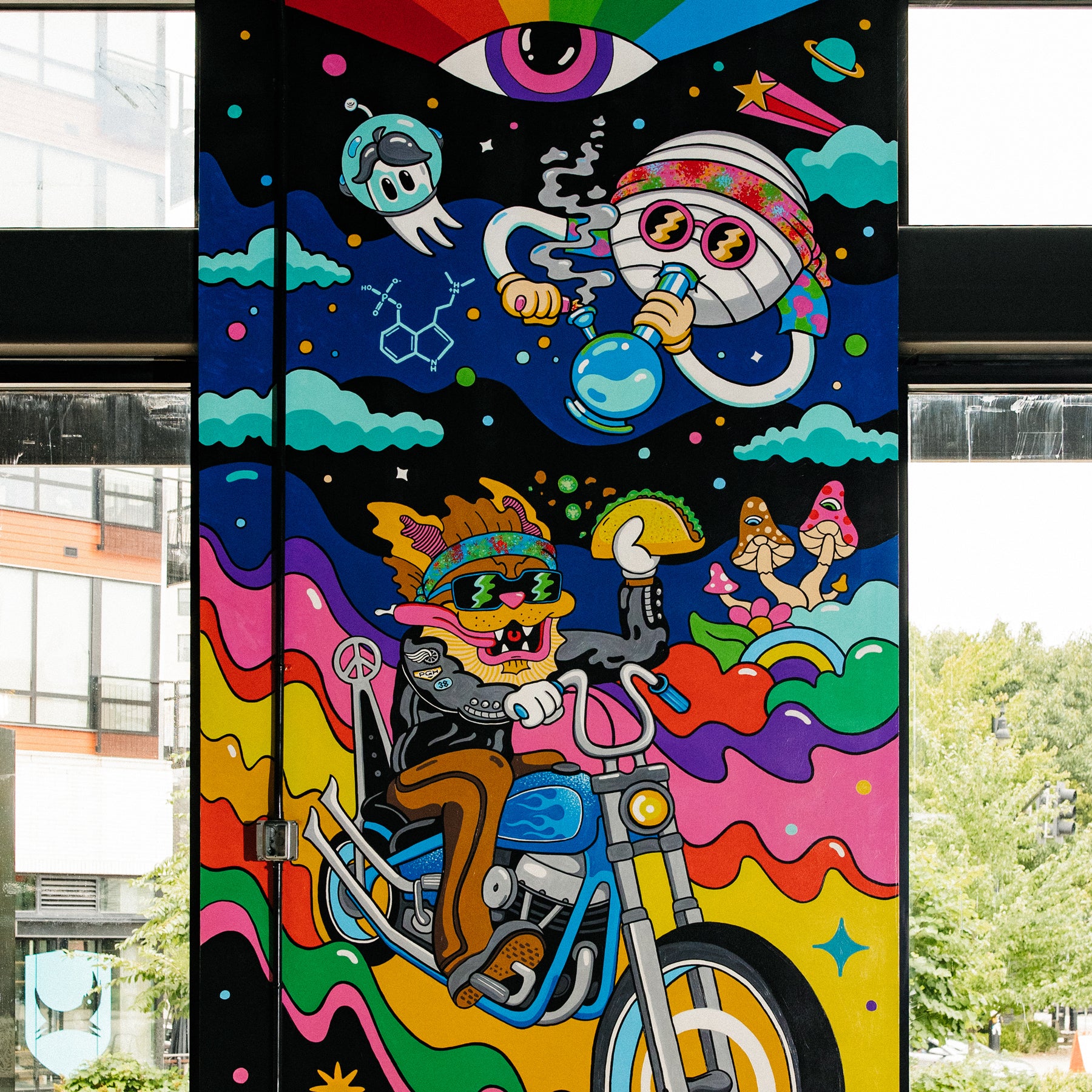 Condado Tacos Pittsburgh Mural – Kurt Diserio